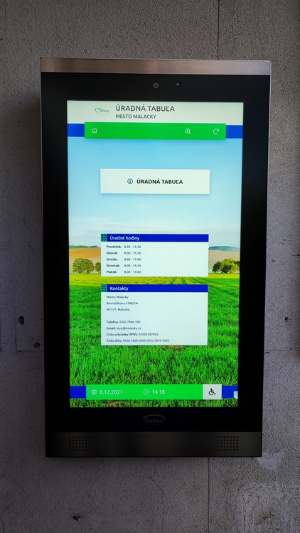 Elektronická úradná tabuľa