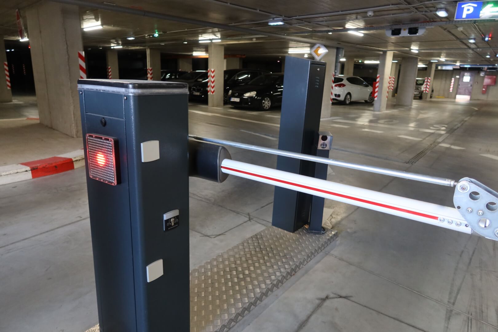 Rampy v podzemnej garáži