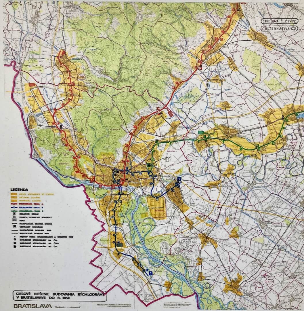 Metrom až do Malaciek?